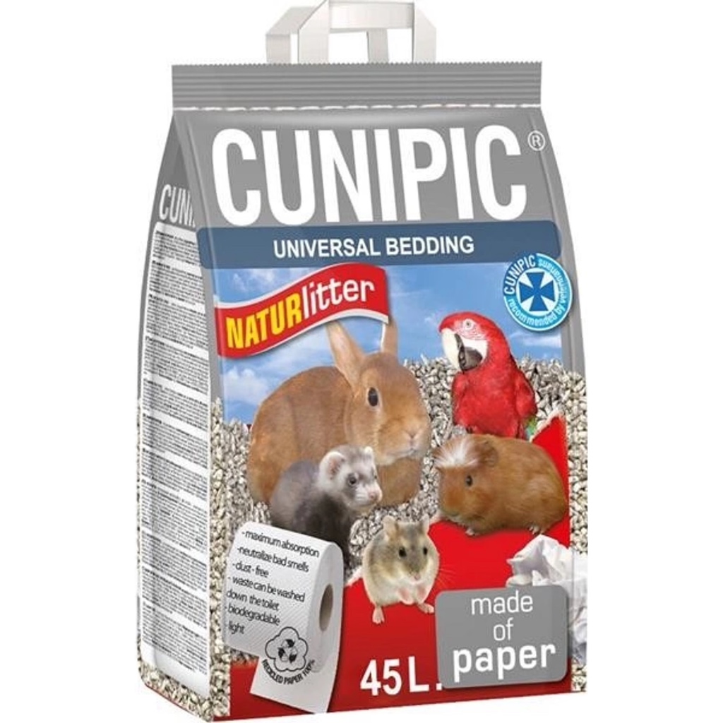 Cunipic Paper Litter Bedding 45L | Shopee Singapore