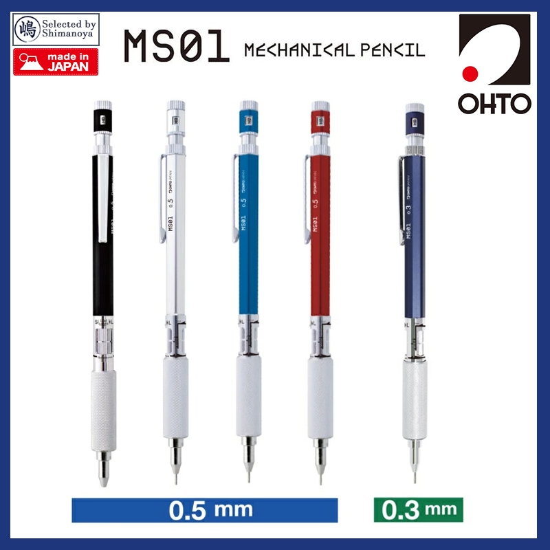 OHTO MS01 Conception Mechanical Pencil 0.3mm 0.5mm Professional ...