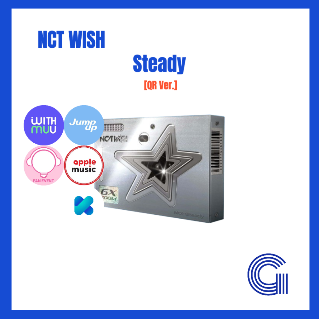 [ALBUM POB1:1]NCT WISH - 1st Mini Album: Steady [QR Ver.] | Shopee Singapore
