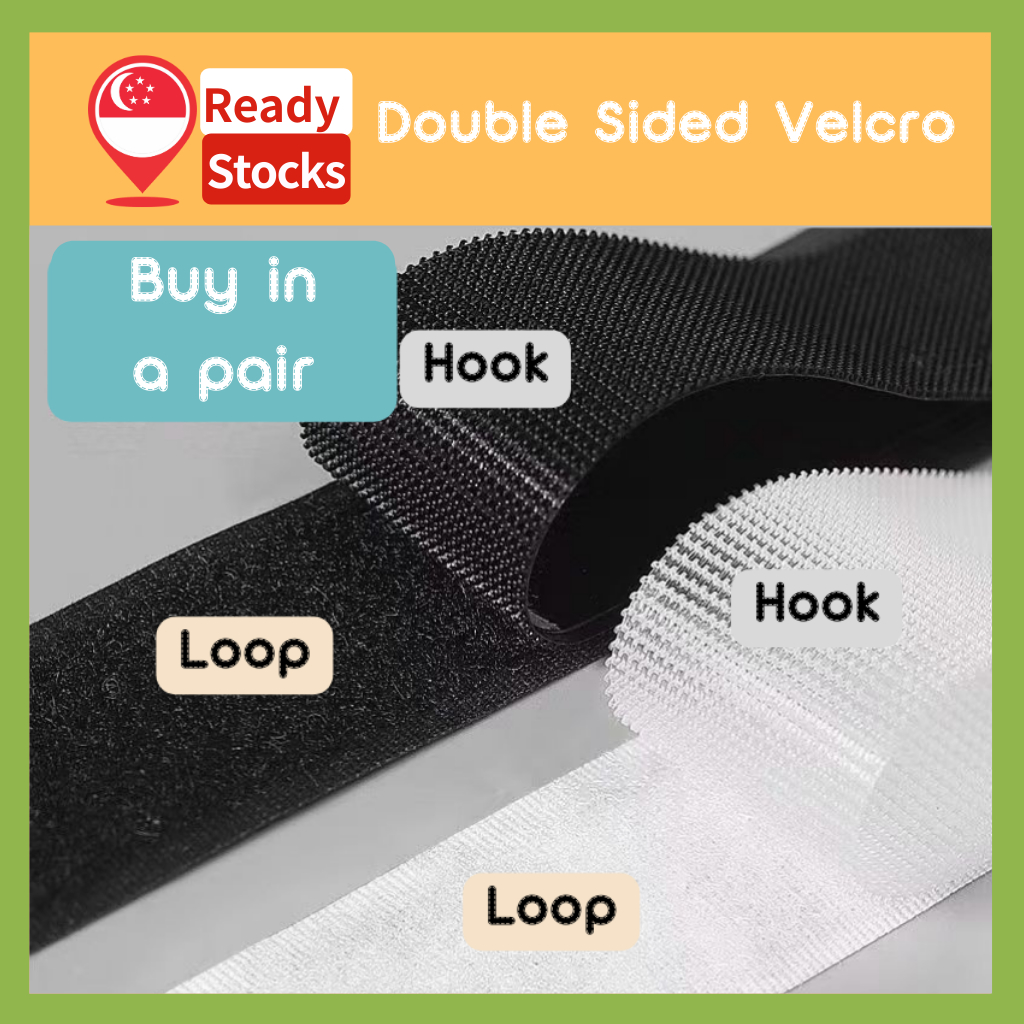 SG Ready Stocks Adhesive Velcro strip for window mesh | Shopee Singapore