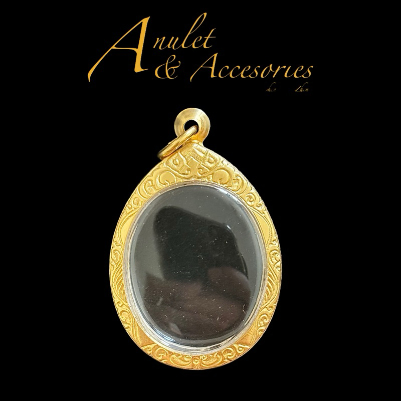 Laser Gold Plated Amulet Casing for Rian | Shopee Singapore
