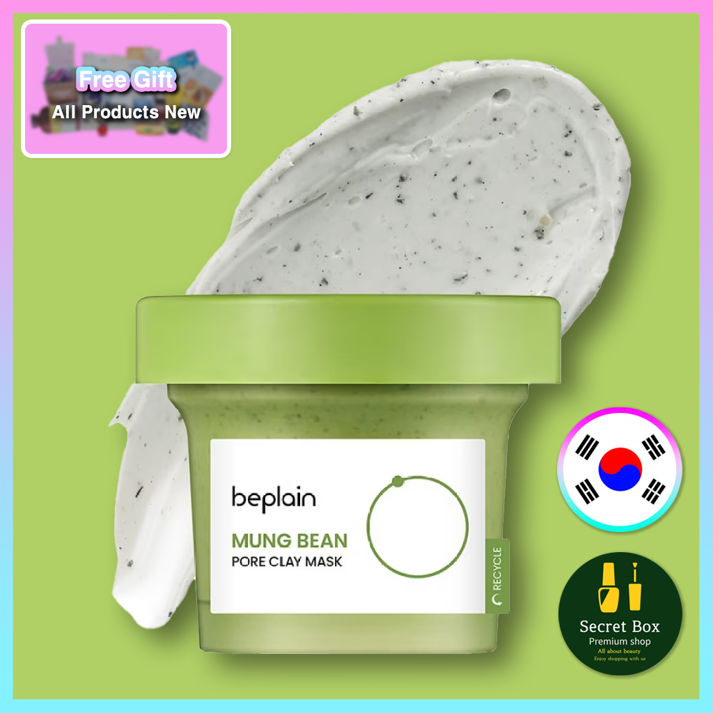 BE PLAIN MUNG BEAN PORE CLAY MASK 120ml | Shopee Singapore