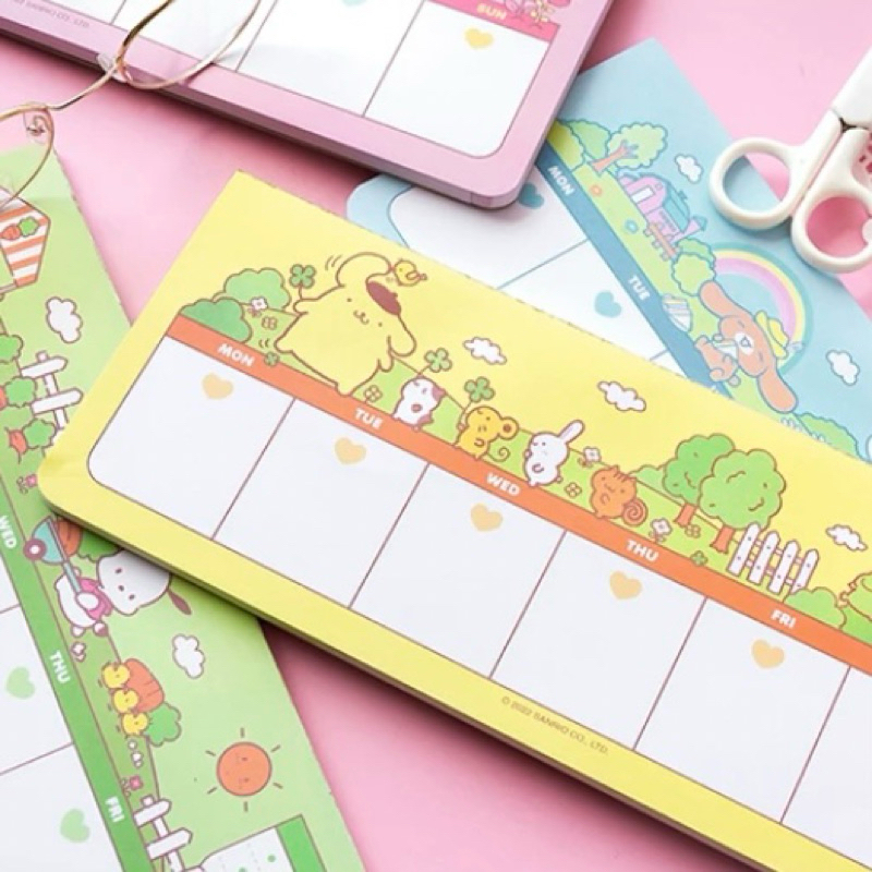 [SG Seller] Cute Weekly planner 50sheets | Shopee Singapore