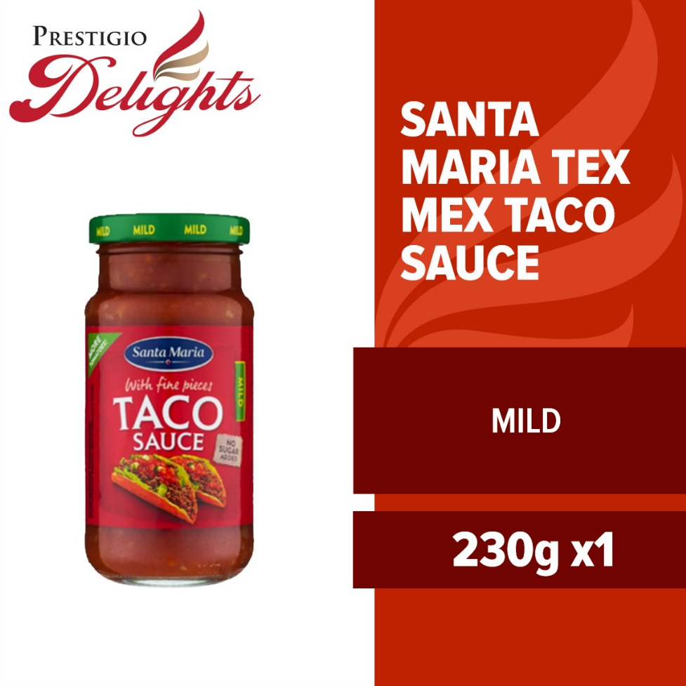 Santa Maria Taco Sauce Mild 230g | Shopee Singapore