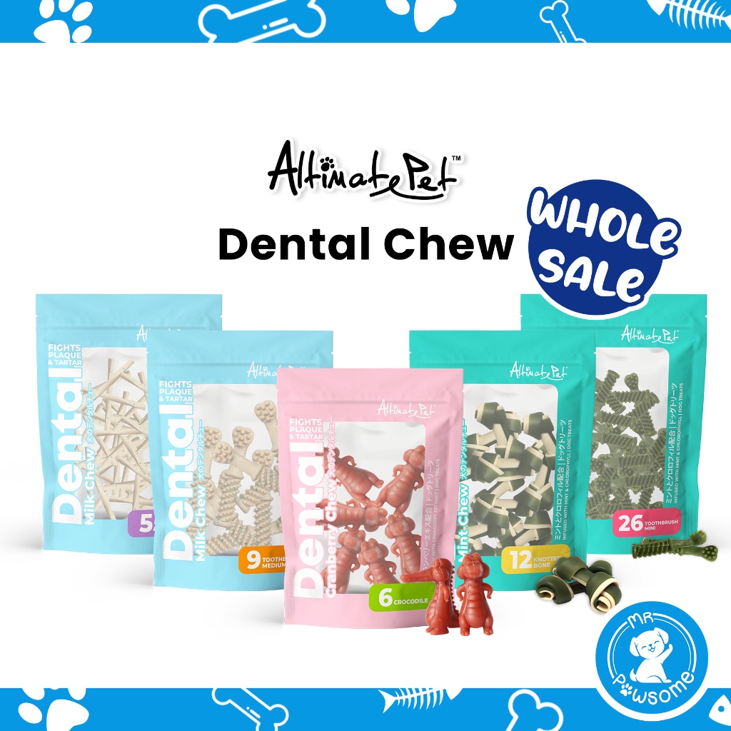[As Low As $5.90] Altimate Pet Dog Dental Chew | Shopee Singapore