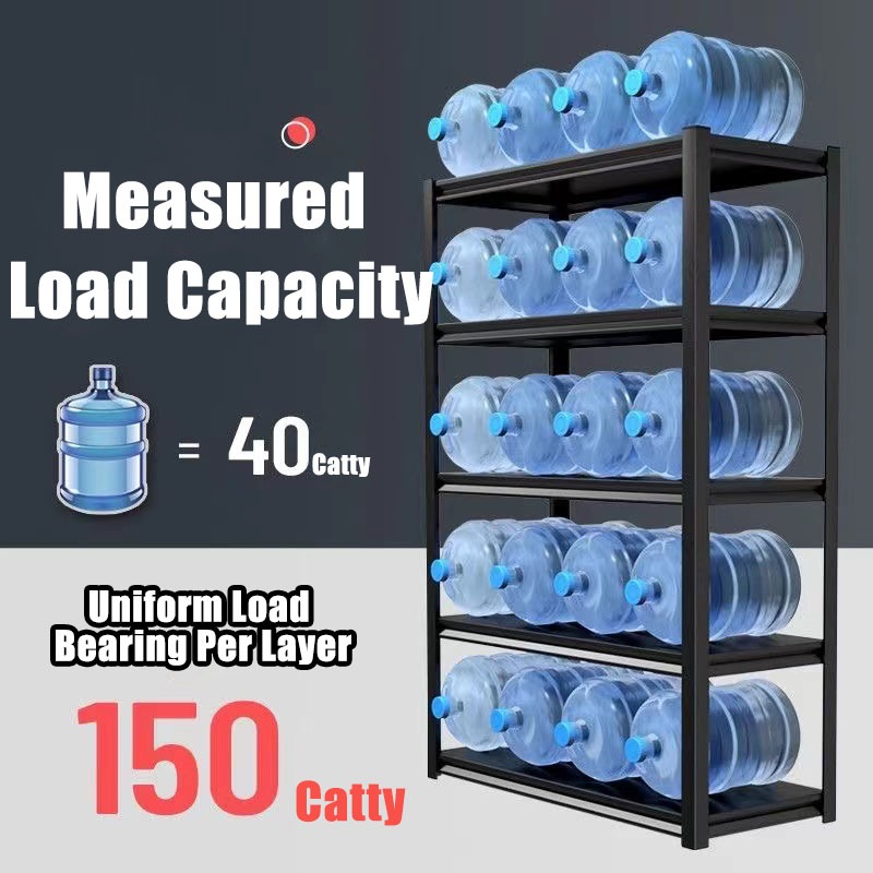 Heavy Duty Rack Bomb Storeroom Kitchen Storage Shelf Organiser ...