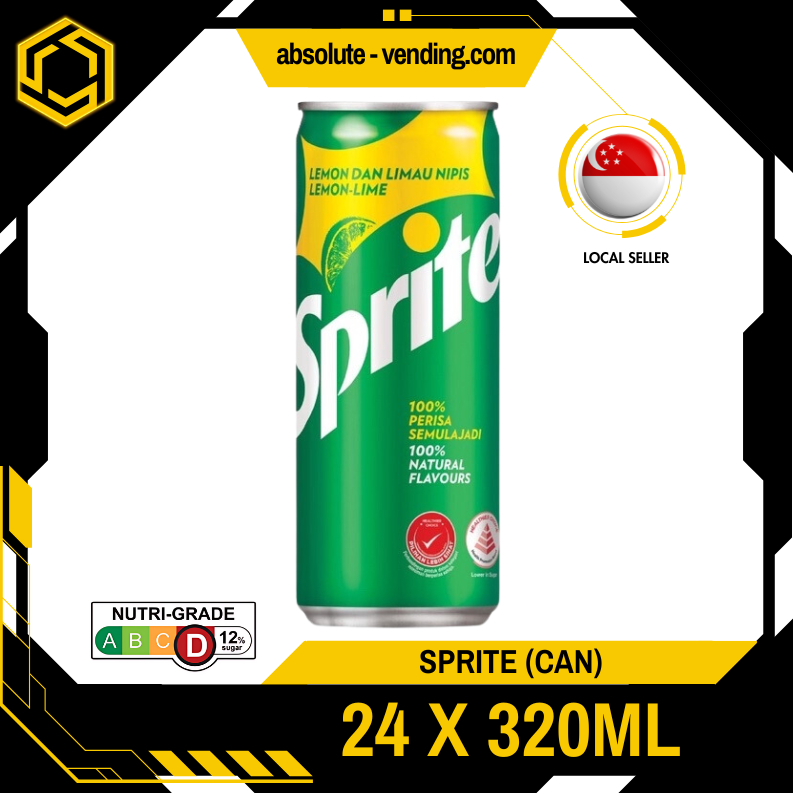 [CARTON] SPRITE 320ML X 24 (CAN) | Shopee Singapore