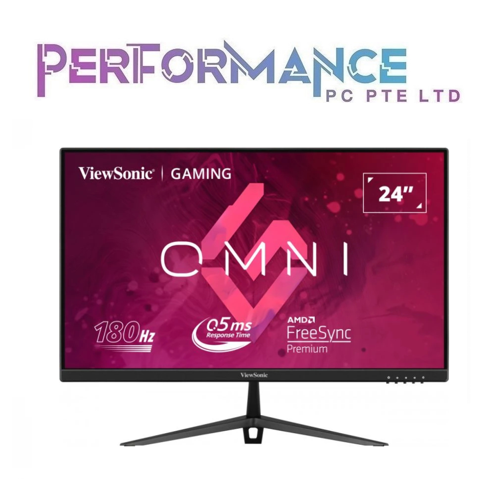ViewSonic VX2428 24” 165Hz Fast IPS Gaming Monitor 1920x1080 0.5ms HDMI ...