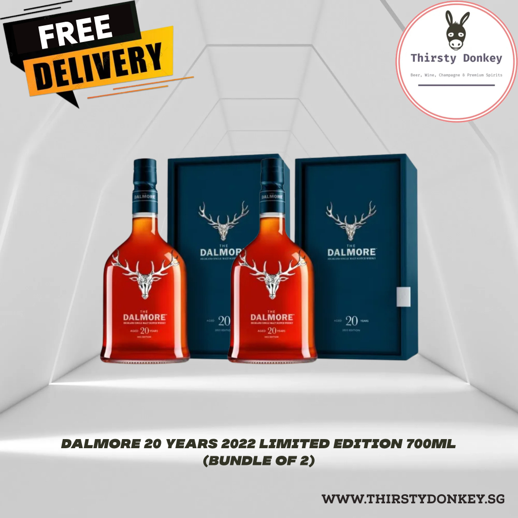 Dalmore 20 Years 2022 Limited Edition 700ML (Bundle of 2) | Shopee ...