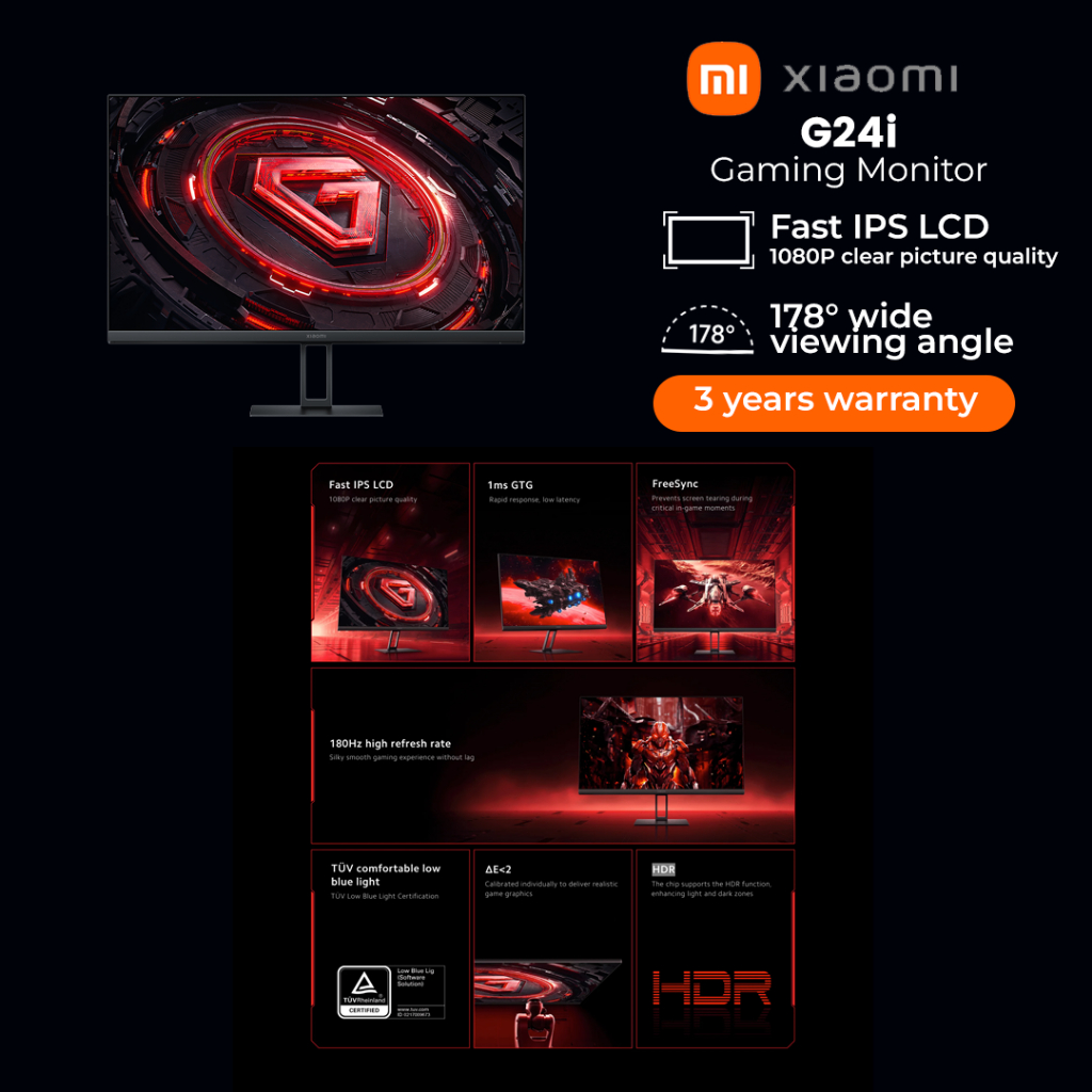 Xiaomi New 22"/24"/27"/34" Desktop Gaming Monitor A22i A24i A27i A27Qi ...