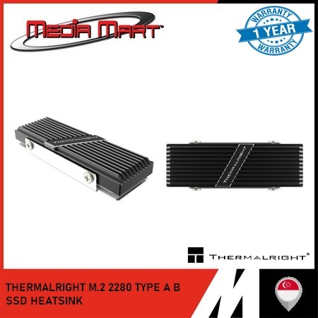 THERMALRIGHT TR-M.2 2280 TYPE A B SSD HEATSINK PS5 COMPATIBLE LOW PROFILE M.2 NVMe | Shopee ...