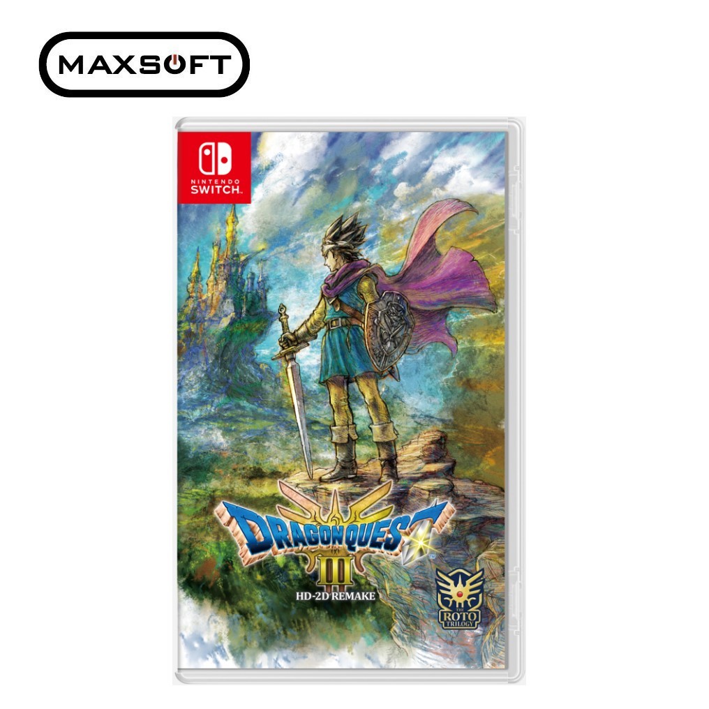 Dragon Quest 3 HD 2D Remake - Nintendo Switch | Shopee Singapore