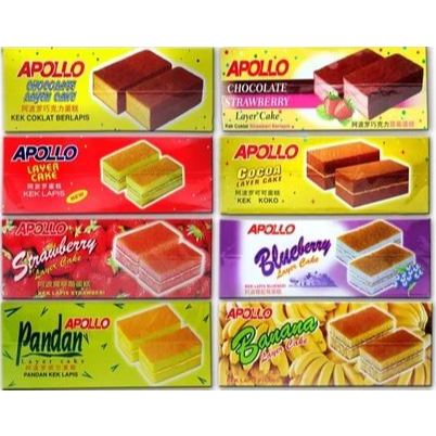 Apollo Layer Cake - 18g x 24pkts Banana / Blueberry / Chocolate / Cocoa ...