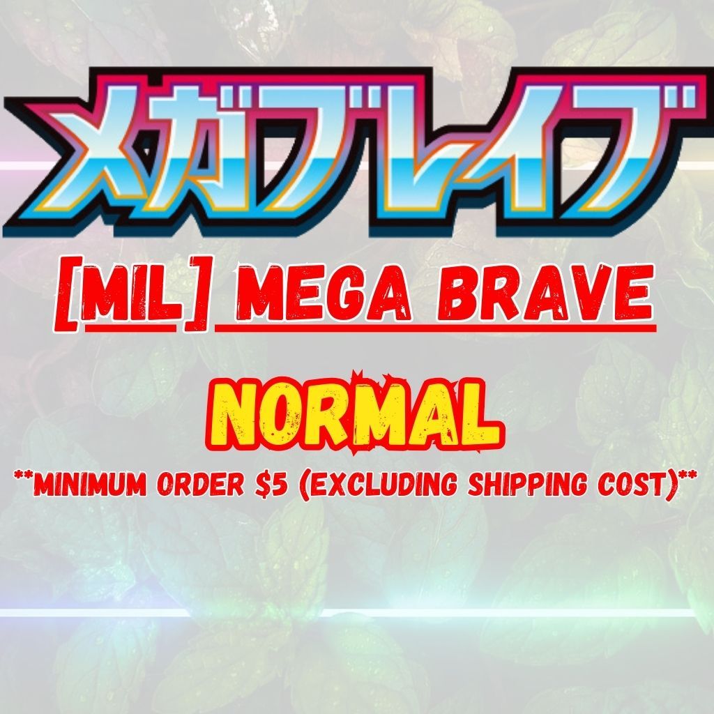Pokemon: MEGA Series - [m1L] MEGA Brave: Normal | Shopee Singapore