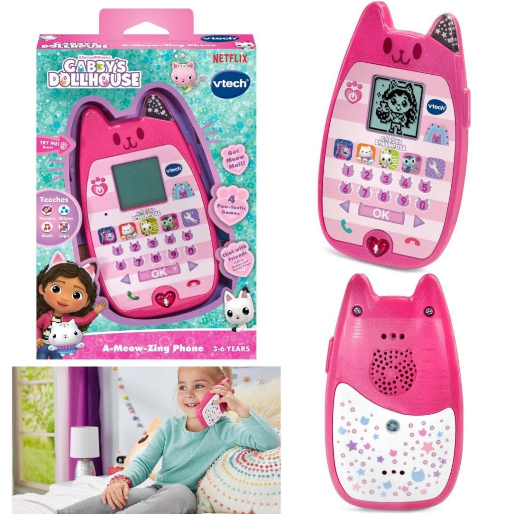 VTech Gabby's Dollhouse A-Meow-Zing Phone | Shopee Singapore