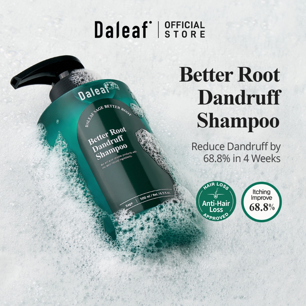 [DALEAF] Better Root Dandruff Shampoo 500ml (Anti-Hair Loss Shampoo ...