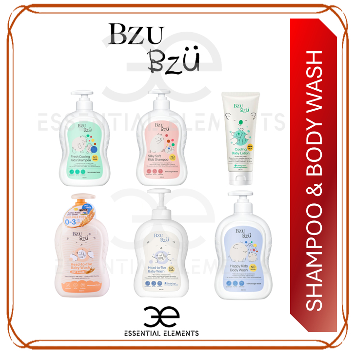 BZU BZU Baby Head To Toe Wash/ Oat & Milk / Fresh cooling / Silky soft ...