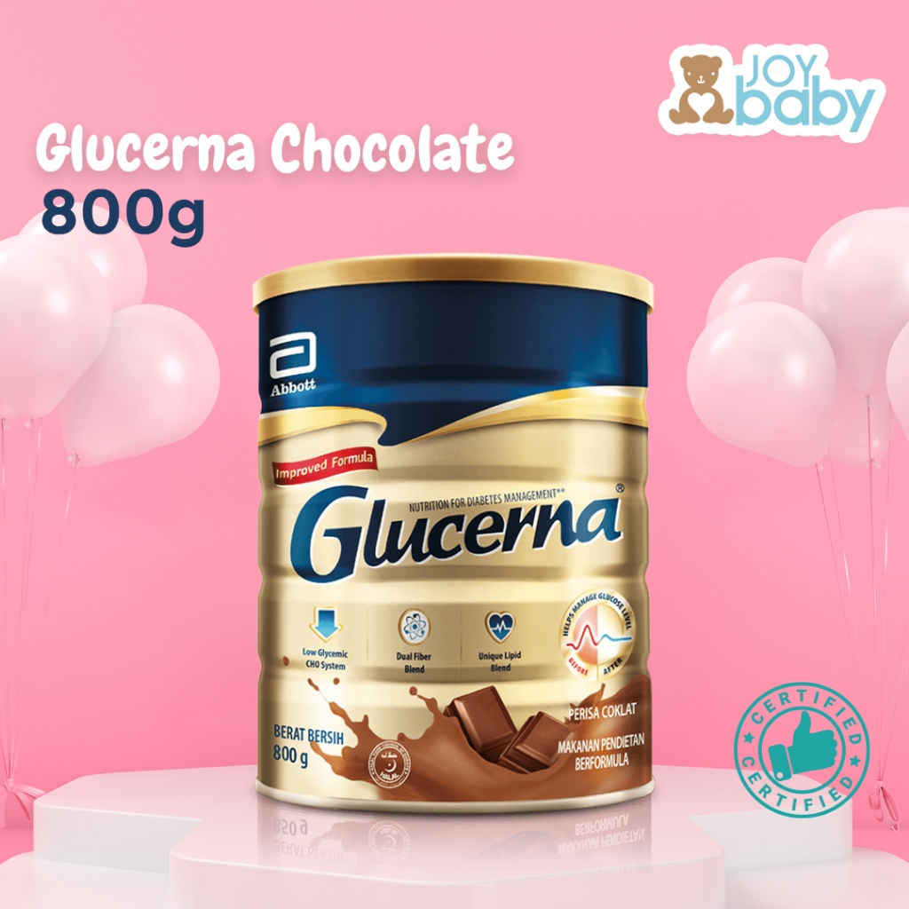 Abbott Glucerna Vanilla/Wheat/Chocolate (800g Tin)/(2.22kg Refill ...