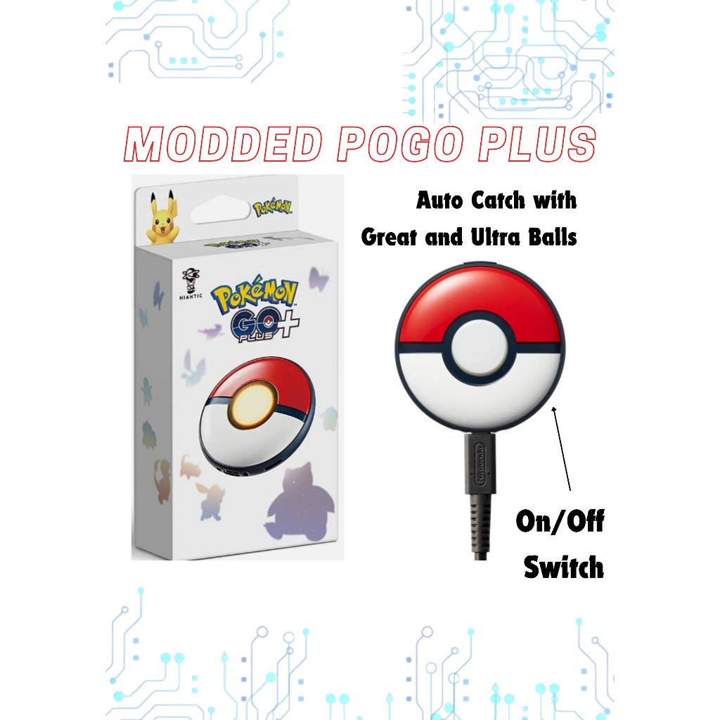 Modded Pokemon GO Plus | Shopee Singapore