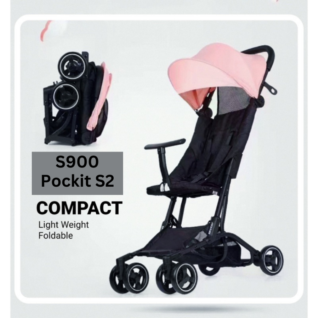 Baby Pocket Stroller Reclineable Compact Stroller Cabin Stroller Light ...