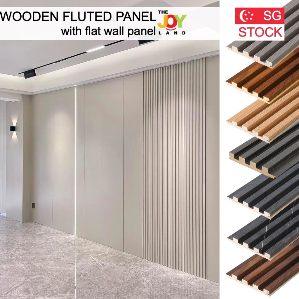 [Local] Partition panel wood panel wall partition fluted wall panel ...