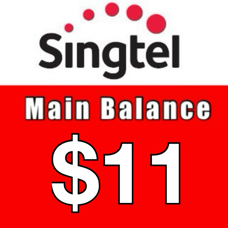 Singtel Prepaid $11 Main Balance Top Up (120 days/ Recharge/ 手机充值 ...