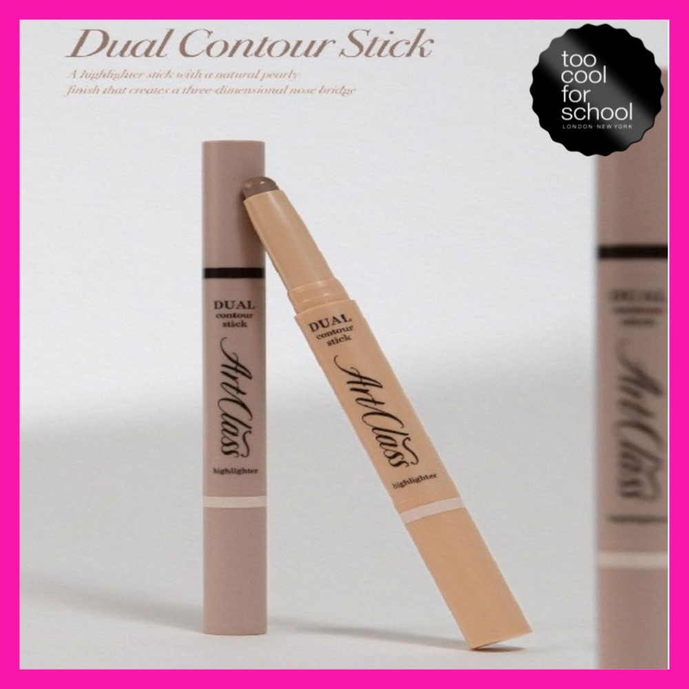 Too cool for school Artclass Dual Contour Stick (2types), 1.1g | Shopee ...