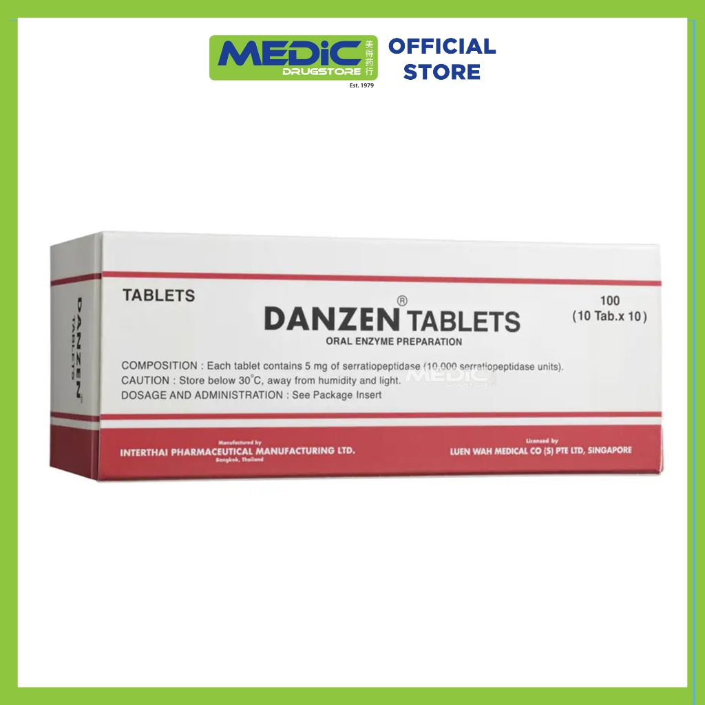 [Bundle of 3] Danzen Tablets 100s - By Medic Drugstore | Shopee Singapore