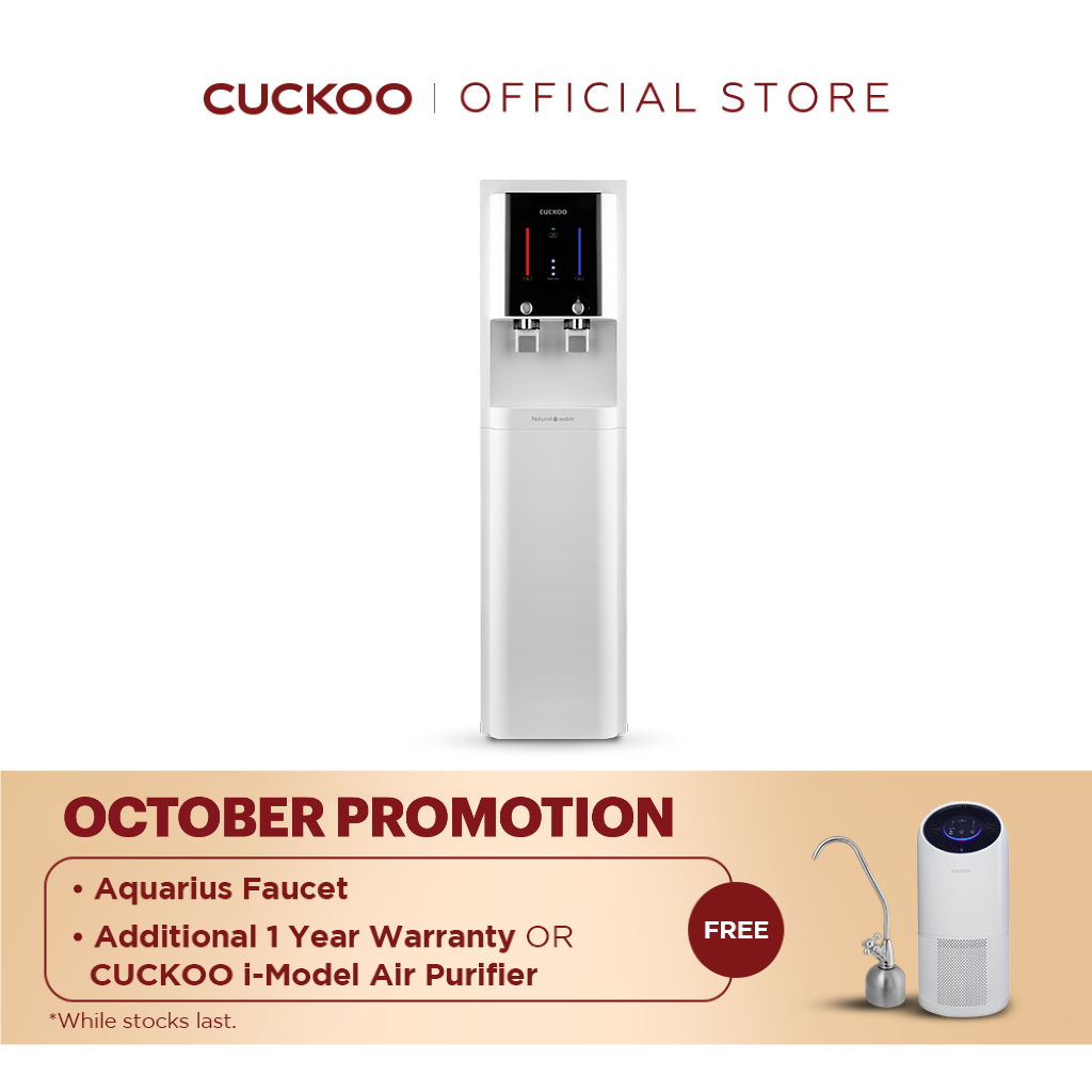 CUCKOO Queen Stand Water Purifier | Nano Positive Filter | Stainless ...