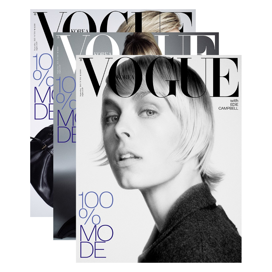 VOGUE Korea September 2025 Edie Campbell, Korean Magazine | Shopee ...