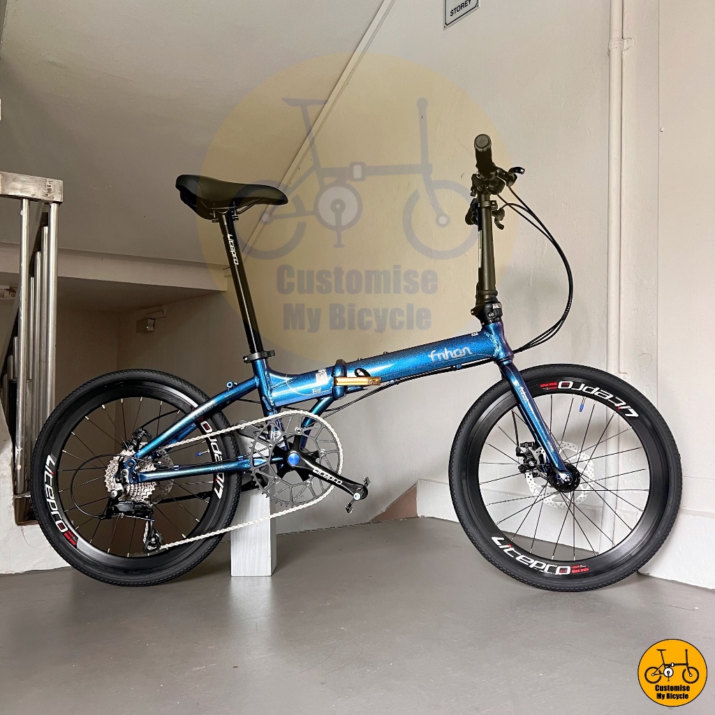 🐳 Fnhon Blast 22” 𝗠𝗥𝗧/𝗕𝘂𝘀-𝗳𝗿𝗶𝗲𝗻𝗱𝗹𝘆 Freebie 𝗟𝗶𝗴𝗵𝘁𝘄𝗲𝗶𝗴𝗵𝘁 Folding Bicycle ...