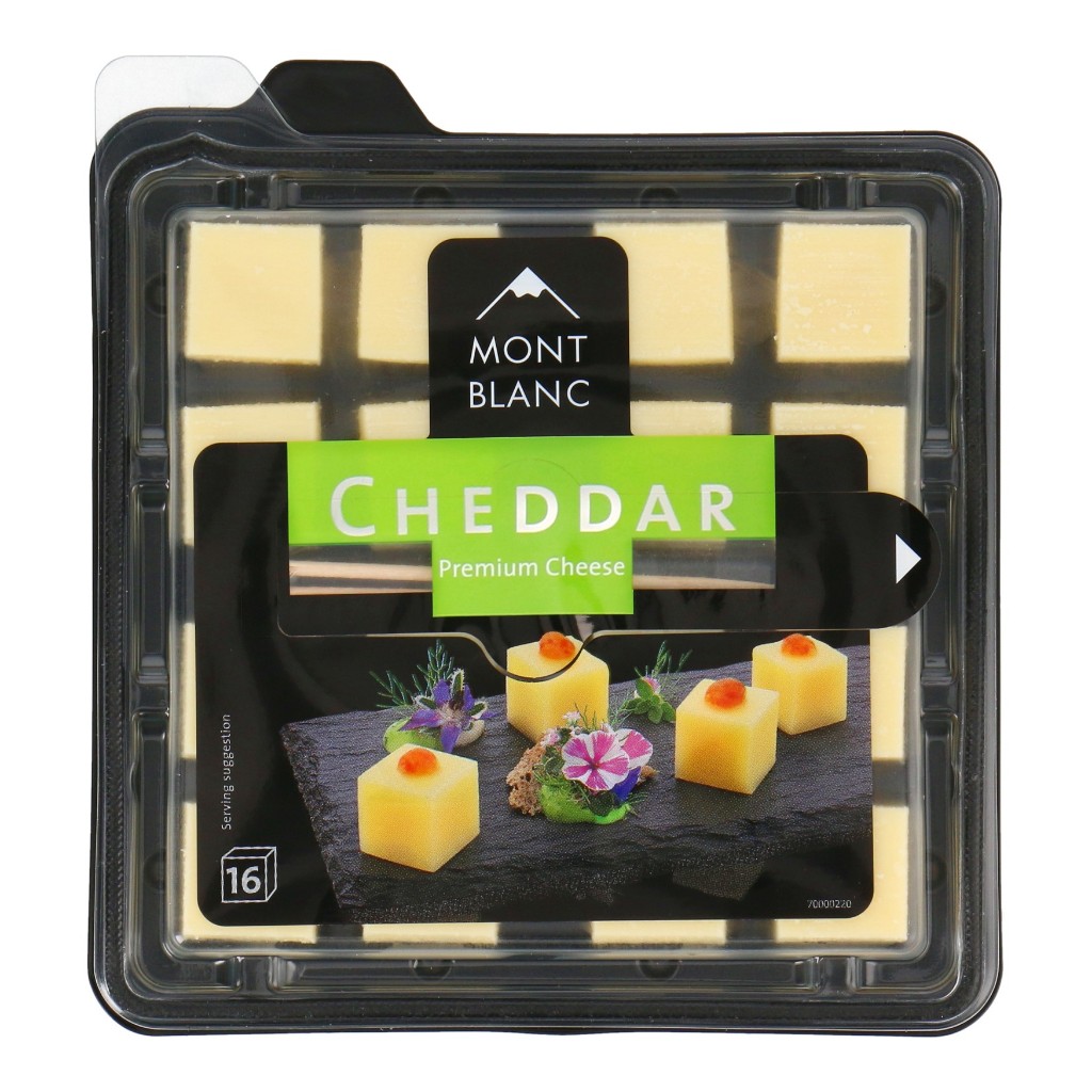 Mont Blanc Premium Cheddar Cheese Cubes 100G | Shopee Singapore