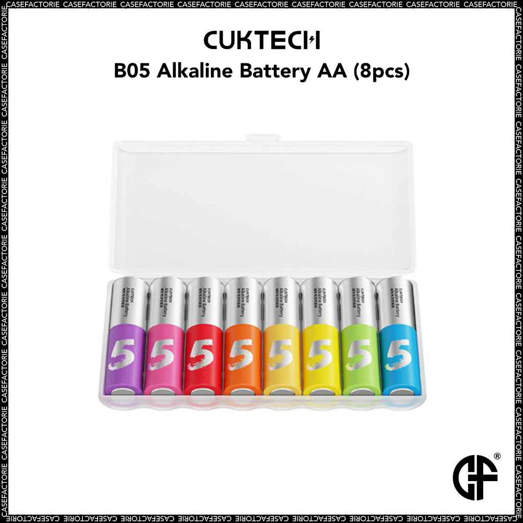 Cuktech B05 Alkaline Battery AA (8pcs) | Shopee Singapore