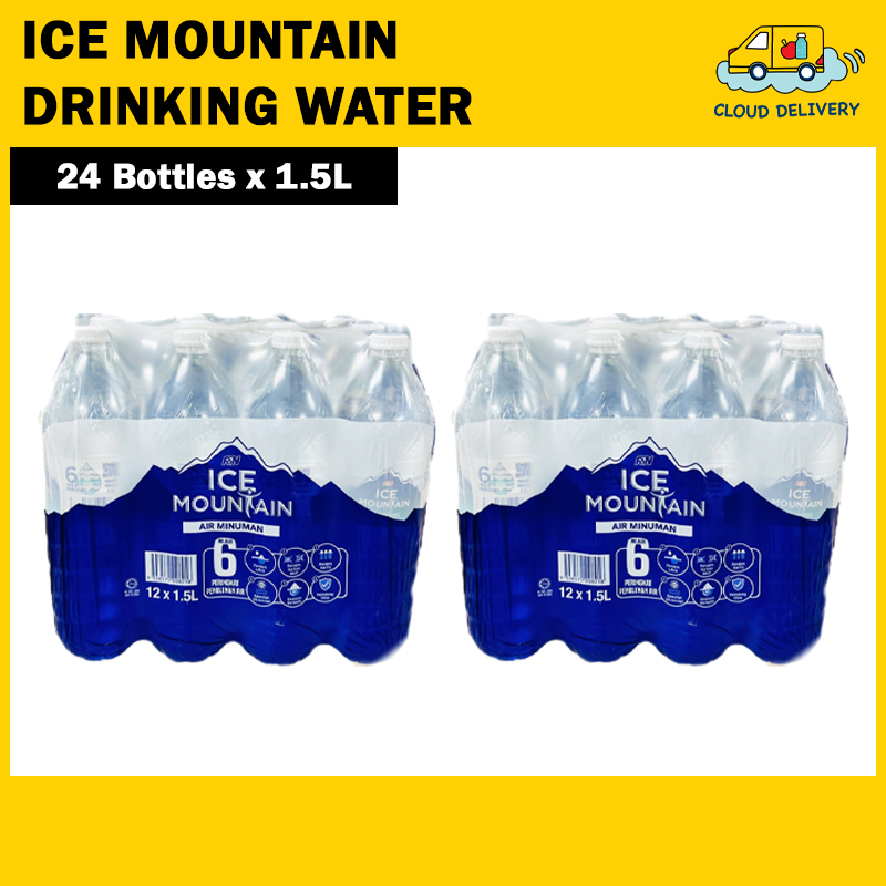 [Bundle of 2] Ice Mountain Drinking Water (12 x 1.5L) | Shopee Singapore
