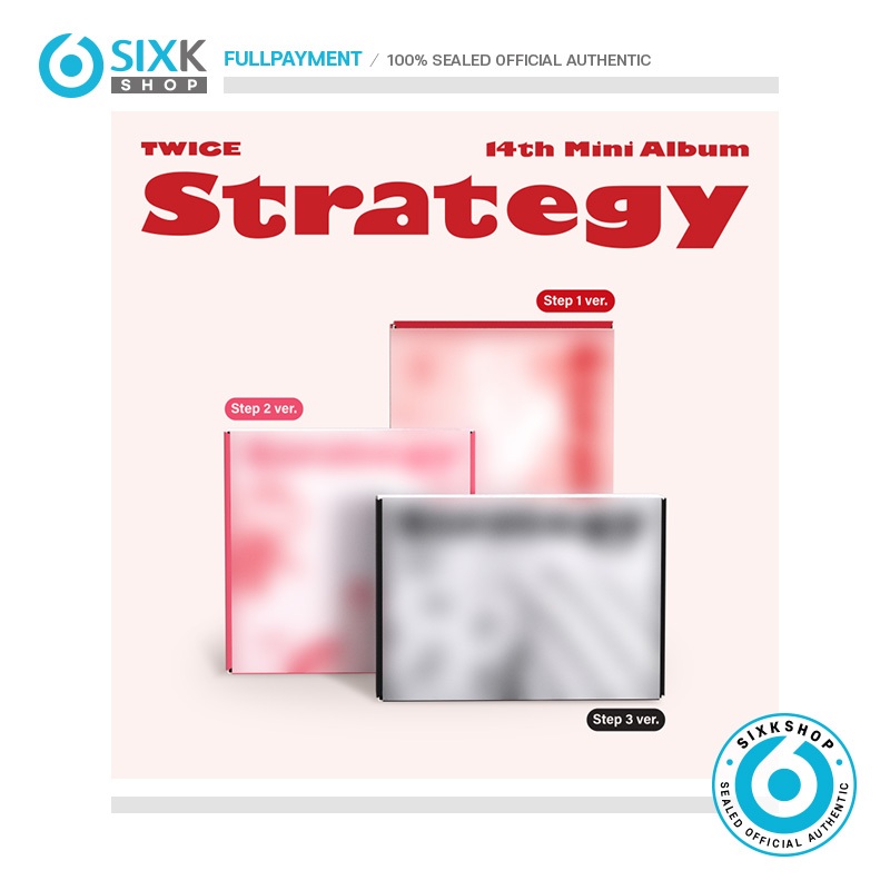 (POB) TWICE 14th Mini Album STRATEGY | Shopee Singapore
