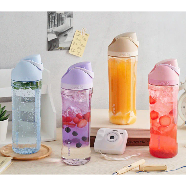 [READY STOCK] AUTHENTIC owala tritan pink 25oz purple blue milk tea ...