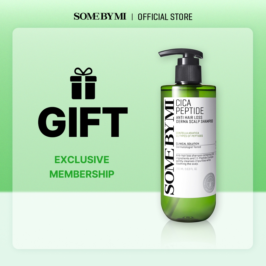 [GIFT] SOMEBYMI Cica Peptide Anti Hair Loss Derma Scalp Shampoo, 285ml ...