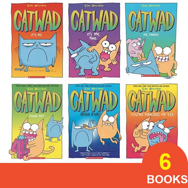 [SG Stock] CATWAD (6 Books) | Shopee Singapore