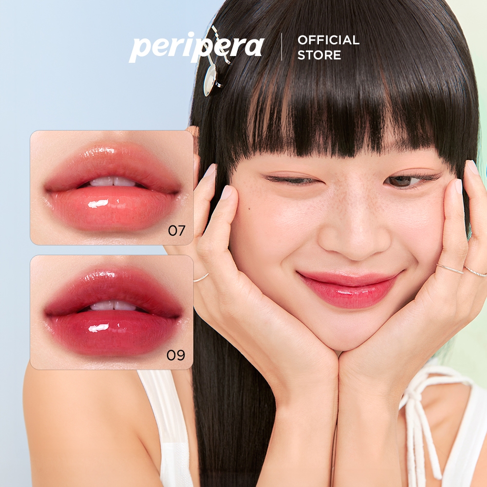 Peripera Heart Jam Glow Lip Shopee Singapore