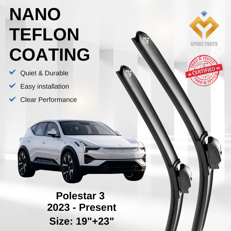 Polestar 3 2023 - Present Premium Japan Tech Car Wiper Accessories 19 ...