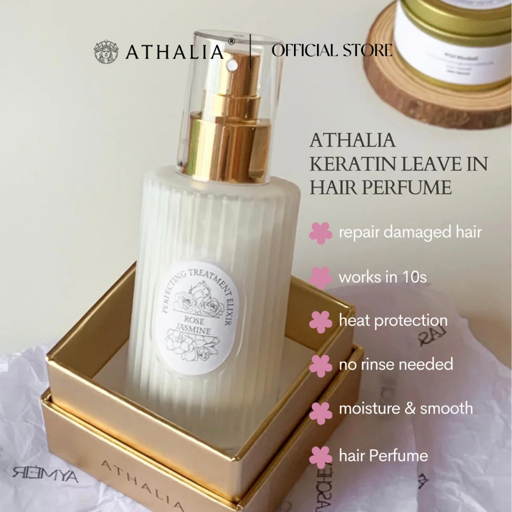 ATHALIA Keratin Hair Treatment Perfume 100ml | Hair Damage Repair Anti ...