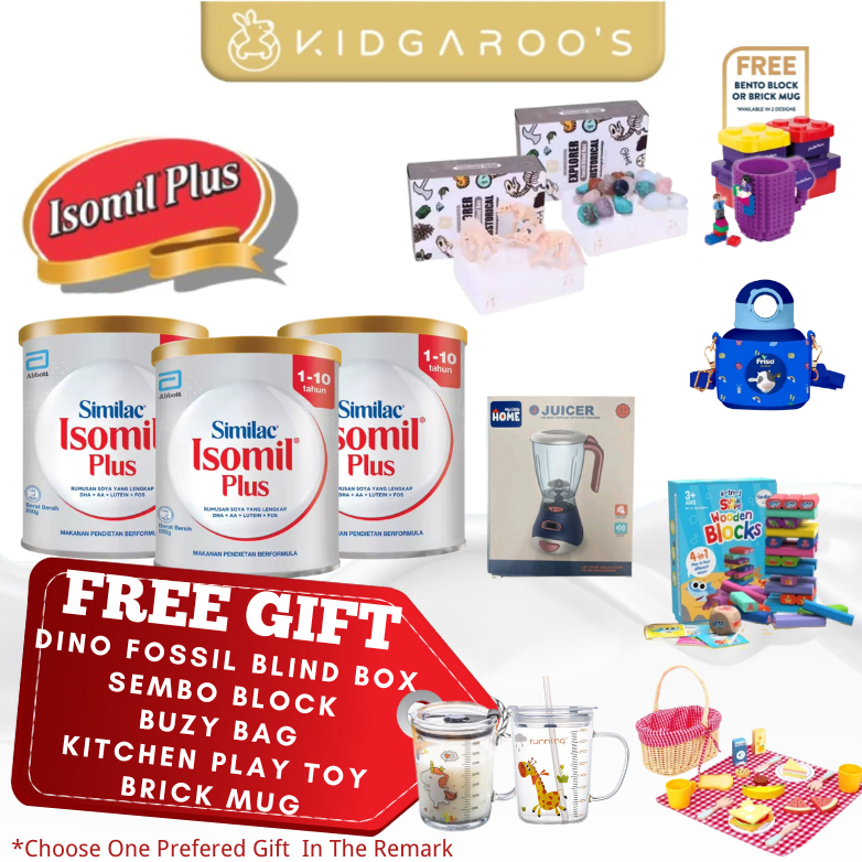 Abbott Isomil Plus 850g Tin NEW PACKING (1-10 Years Old ) | Shopee ...