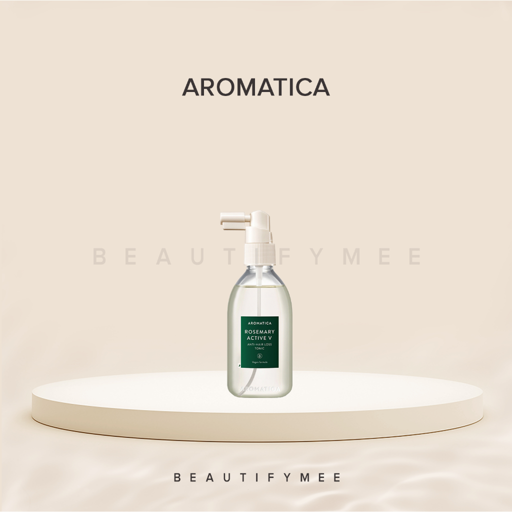 AROMATICA Rosemary Active V Anti-Hair Loss Tonic | Shopee Singapore