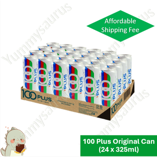 [Bundle Deal] 100 Plus Isotonic Drink, Original (24 x 325ml) | Shopee Singapore