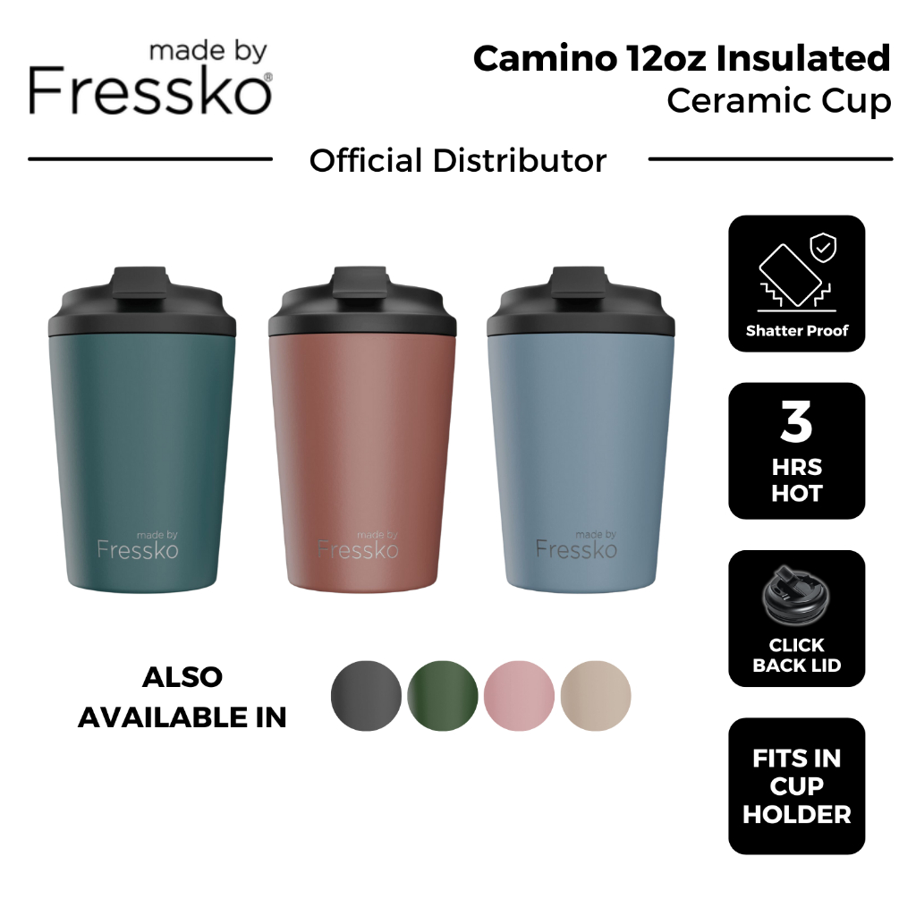 Made By Fressko Camino 12oz Insulated Ceramic Cup | Shopee Singapore