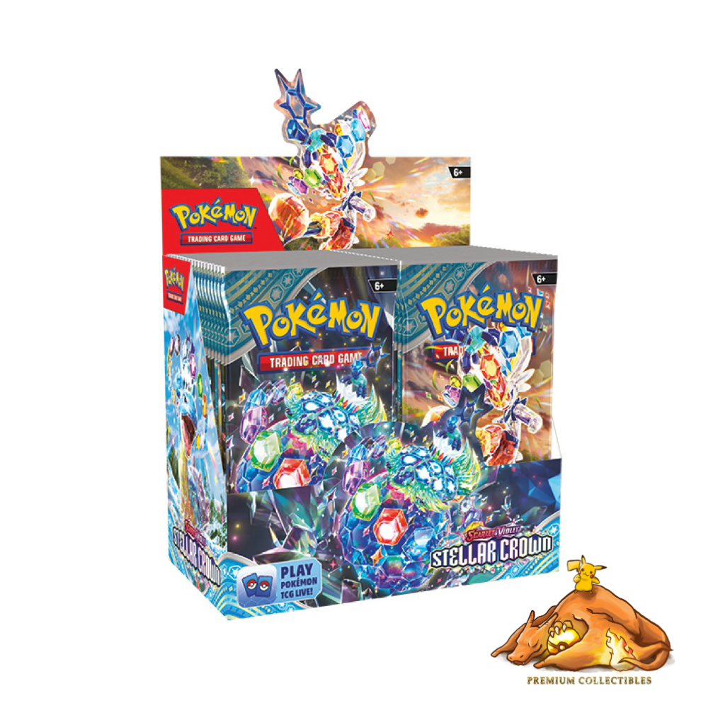 Pokemon TCG Stellar Crown Booster Box SV07 Sealed Box | Shopee Singapore