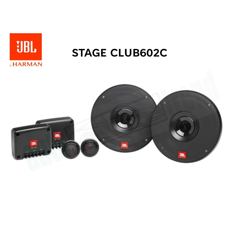 JBL CLUB 602C 6.5" Two-Way Component Car Automotive Speakers | Shopee Singapore