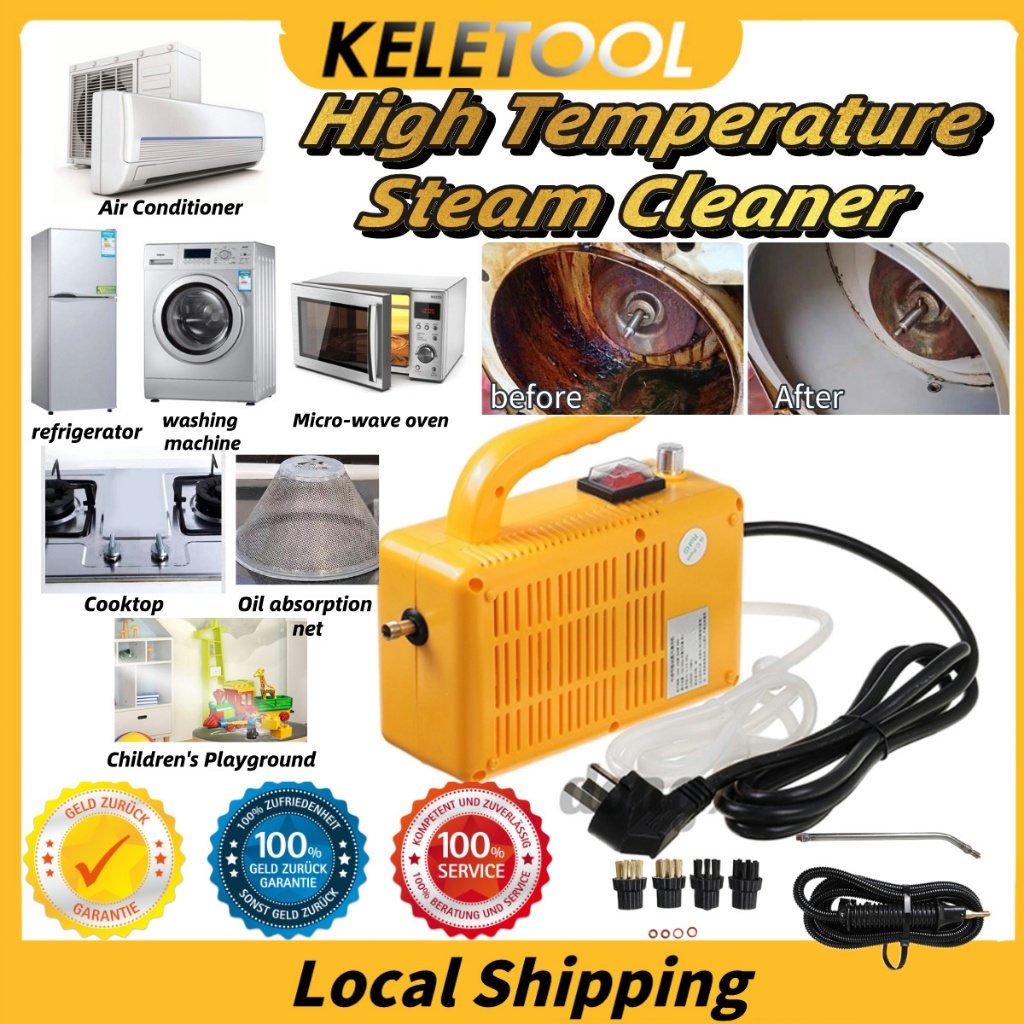 Aircon Steam Clean Steamer Cleaner Machine Mattress Sofa High Pressure ...