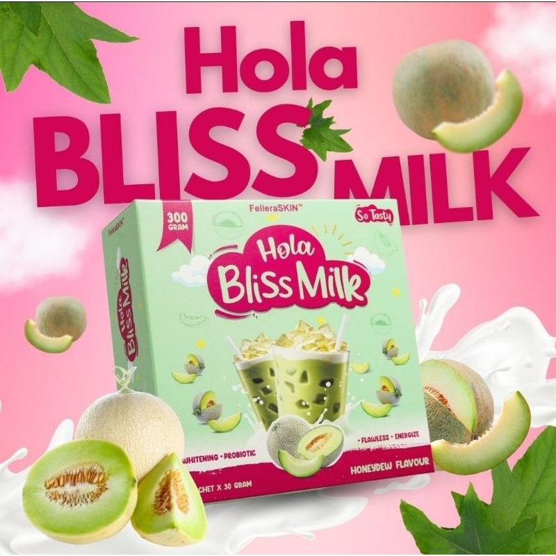 HOLA BLISS MILK FELLERASKIN FOR PROBLEMATIC SKIN (ECZEMA, BREAKOUTS) SKIN NUTRITION | Shopee ...