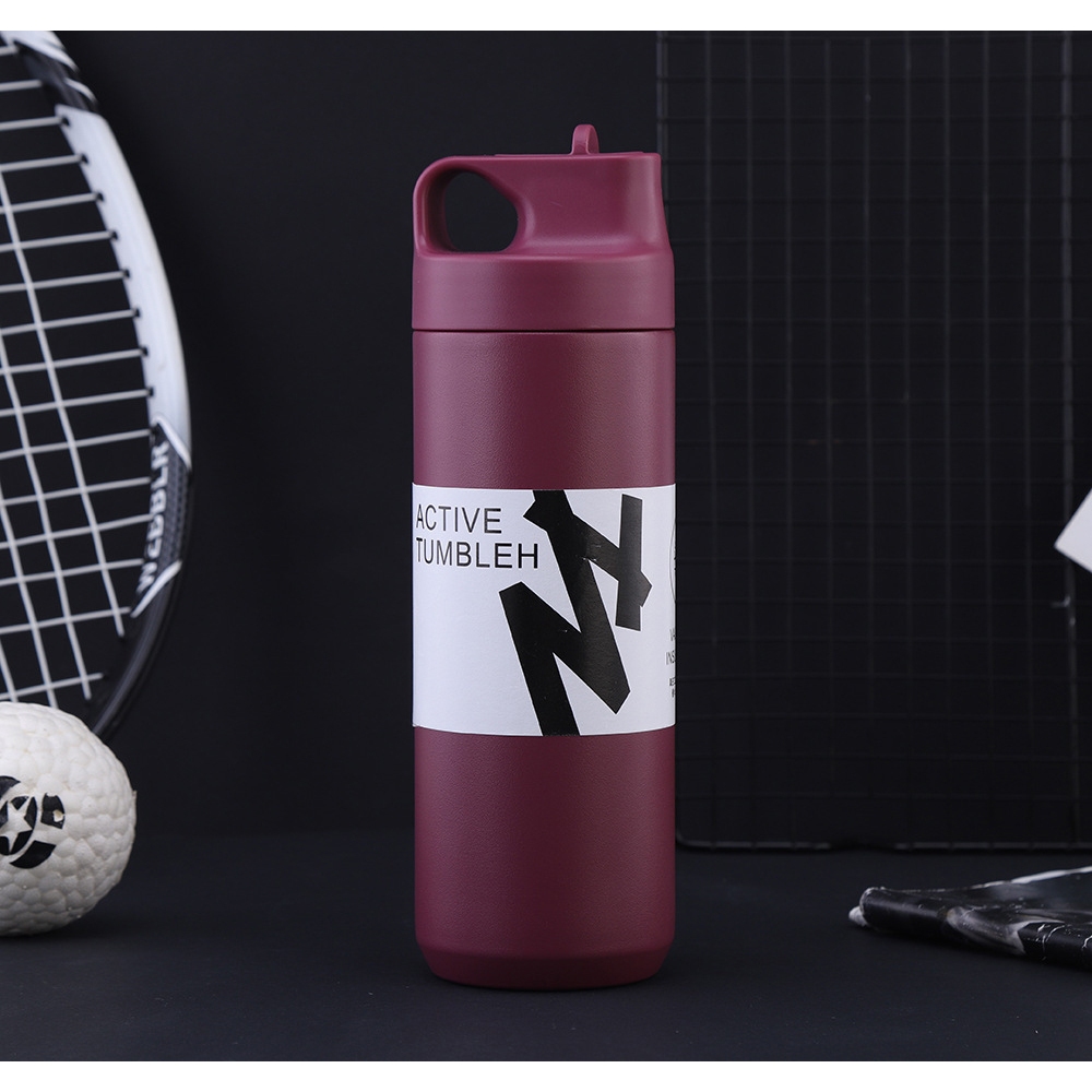 550ml 480ml Thermal Flask Water Bottle Vacuum Insulated Bottle Stainless Steel Coffee Cup ...